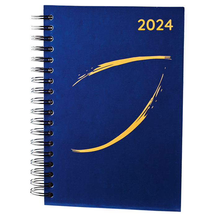 A5 Executive Inspirational Wiro Bound Cover Diary — Inddist